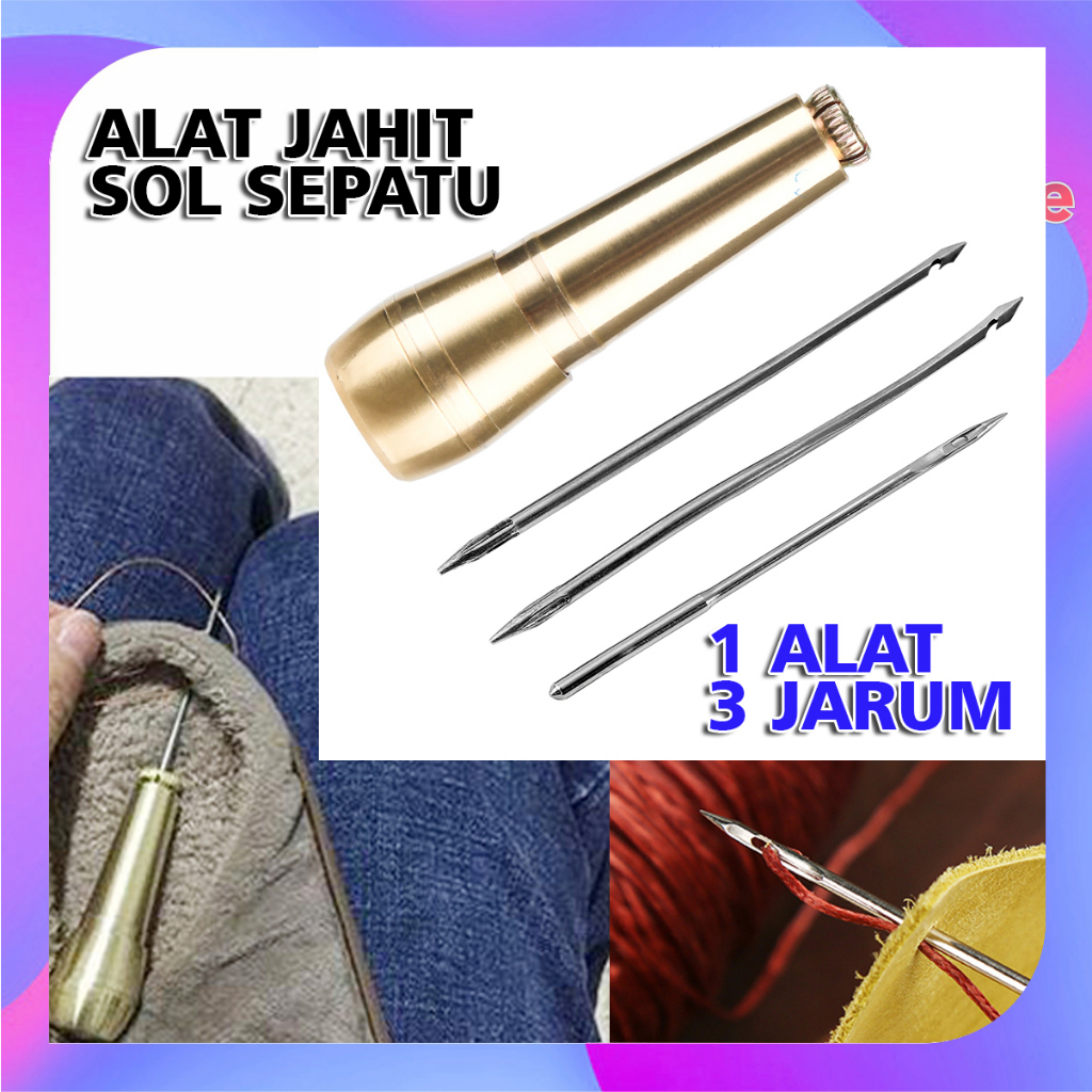 Jual ALAT JAHIT 3 IN 1 SOL SEPATU JARUM JAHIT REPAIR SHOES | Shopee ...