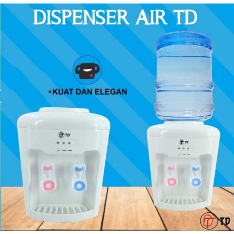 Jual DISPENSER AIR MINUM GALON LISTRIK TD HOT DAN NORMAL PANAS | Shopee ...