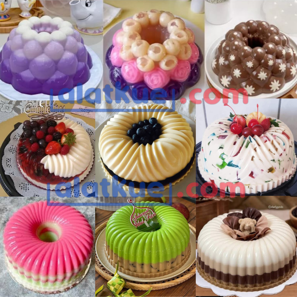 Jual VIRAL! Cetakan Puding Jelly Agar Cake Plastik Red Swan Bentuk ...