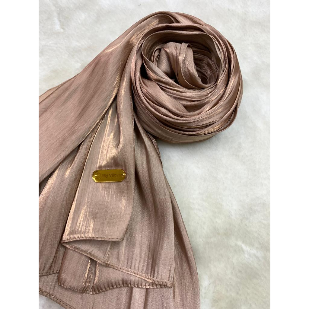 Jual Pashmina Shimmer Silk Premium / Hijab Pashmina Viral Terbaru ...