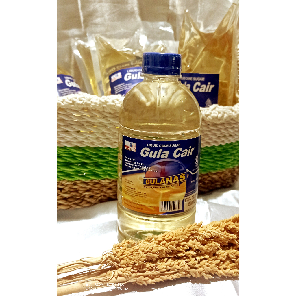 Jual GULA CAIR 500 ml/GULA CAIR KEMASAN BOTOL/SIMPLE SIRUP/UK 500 ML ...