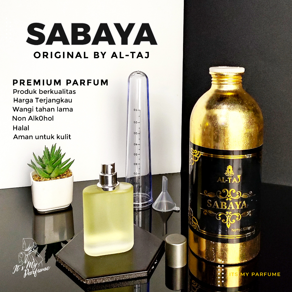 Jual PARFUM SABAYA 100 ML ALTAJ ORRIGINAL 100% BOTOL SPRAY NON ALKOHOL WANGI TAHAN LAMA ARABIAN ...