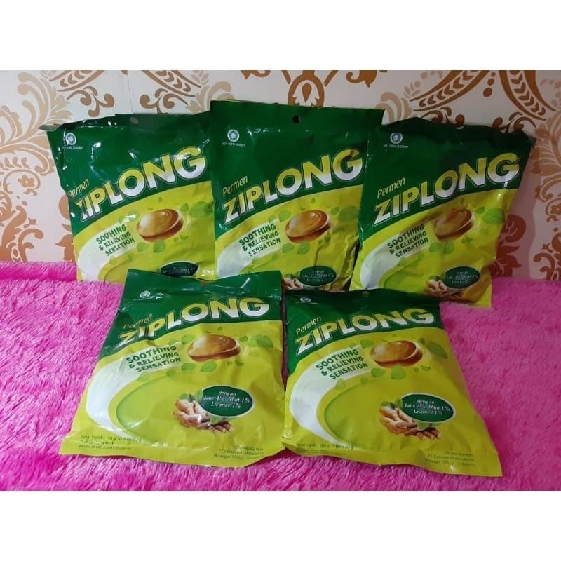 Jual Permen Ziplong pereda tenggorokan 50psc | Shopee Indonesia