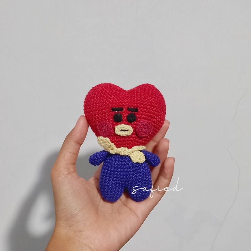 Jual Boneka Rajut Tata BT21- Tata BT21 Amigurumi (Boneka Rajut ...