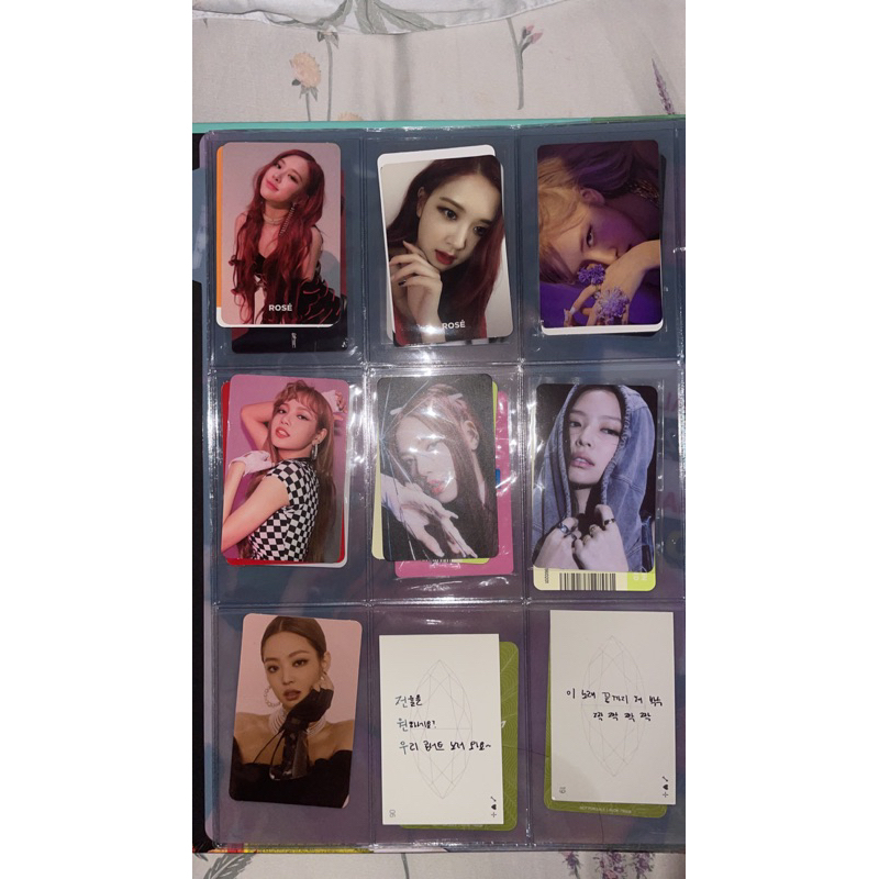 Jual photocard official blackpink rose, jennie, lisa square up | Shopee ...