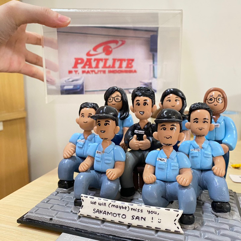 Jual custom clay in acrylic box (jumbo) ukuran 15x10x10. cocok untuk ...