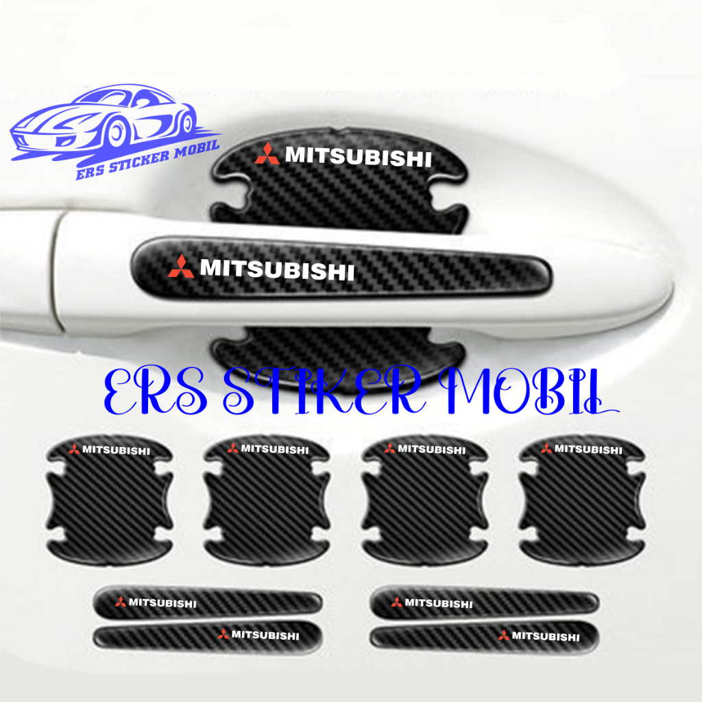 Jual STIKER MOBIL STICKER HANDLE PELINDUNG PINTU MOBIL MITSUBISHI ...