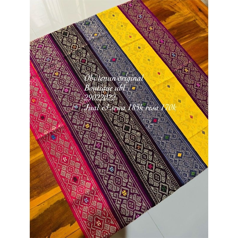 Jual OBI TENUN PREMIUM | Shopee Indonesia