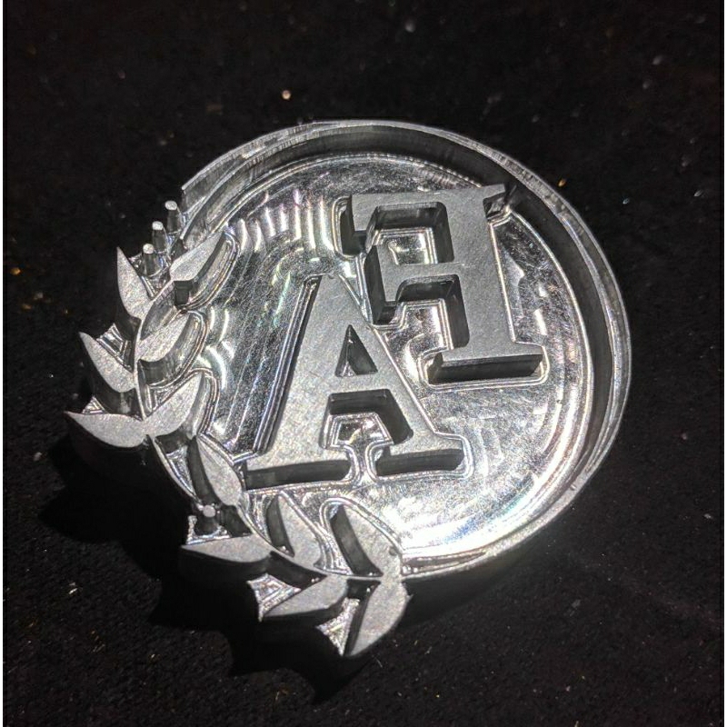 Jual cetakan insole, label, gantungan kunci karet Plat Emboss Aluminium ...