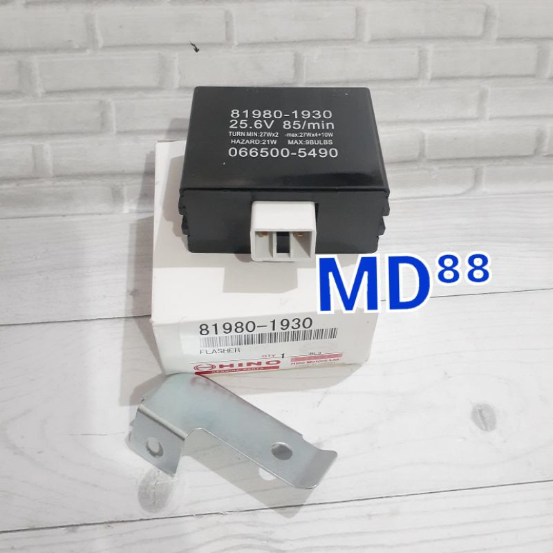 Jual FLASHER RELAY SEN SEIN HINO LOHAN 500 FM 260TI KAKI 6 24V 81980 ...