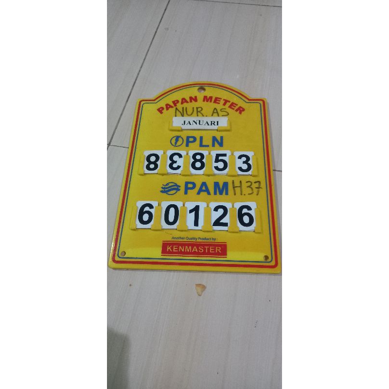 Jual Papan Meter Bekas / Second Listrik PLN PAM / PDAM Air Merk ...