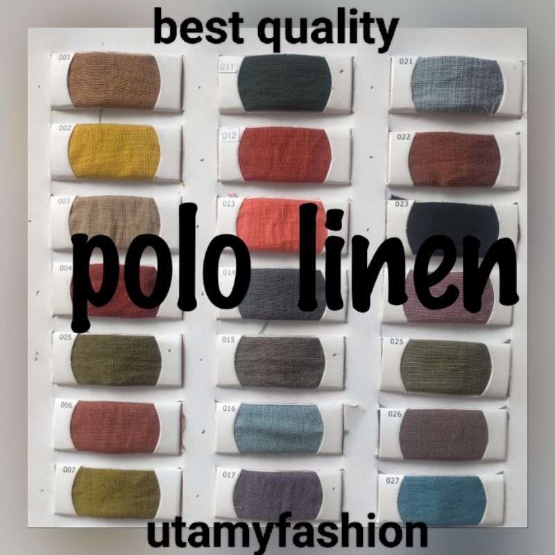 Jual Kain Polo Linen Premium | Shopee Indonesia