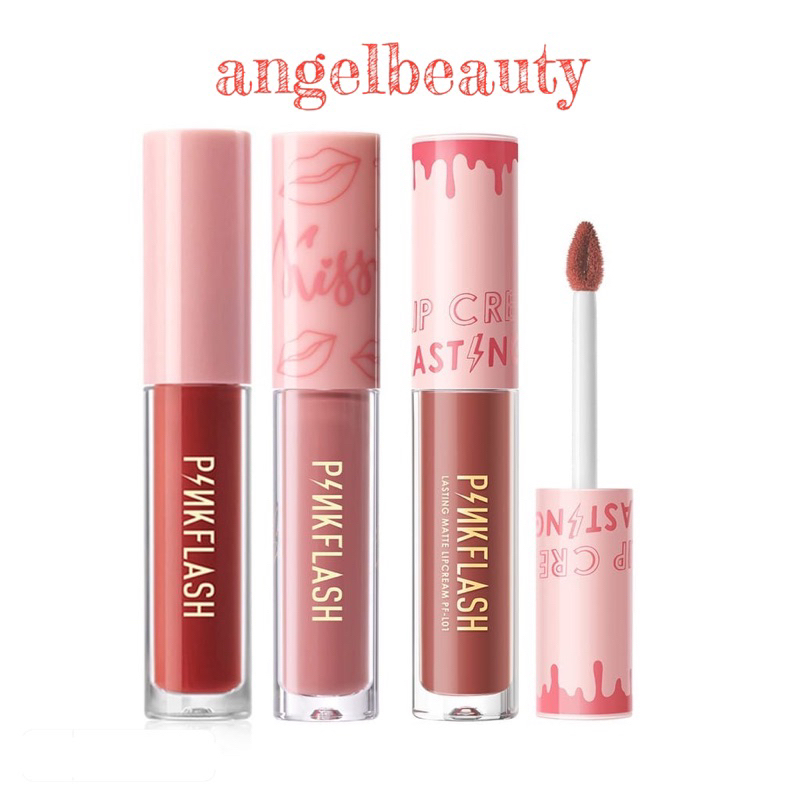 Jual Pinkflash / Pink Flash Lasting Matte Lip Cream | Shopee Indonesia