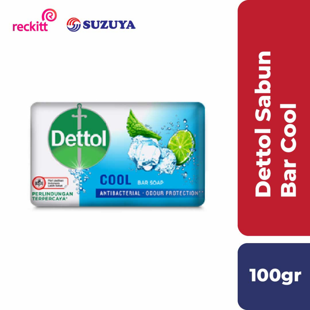 Jual Dettol Sabun Bar Cool 100Gr | Shopee Indonesia