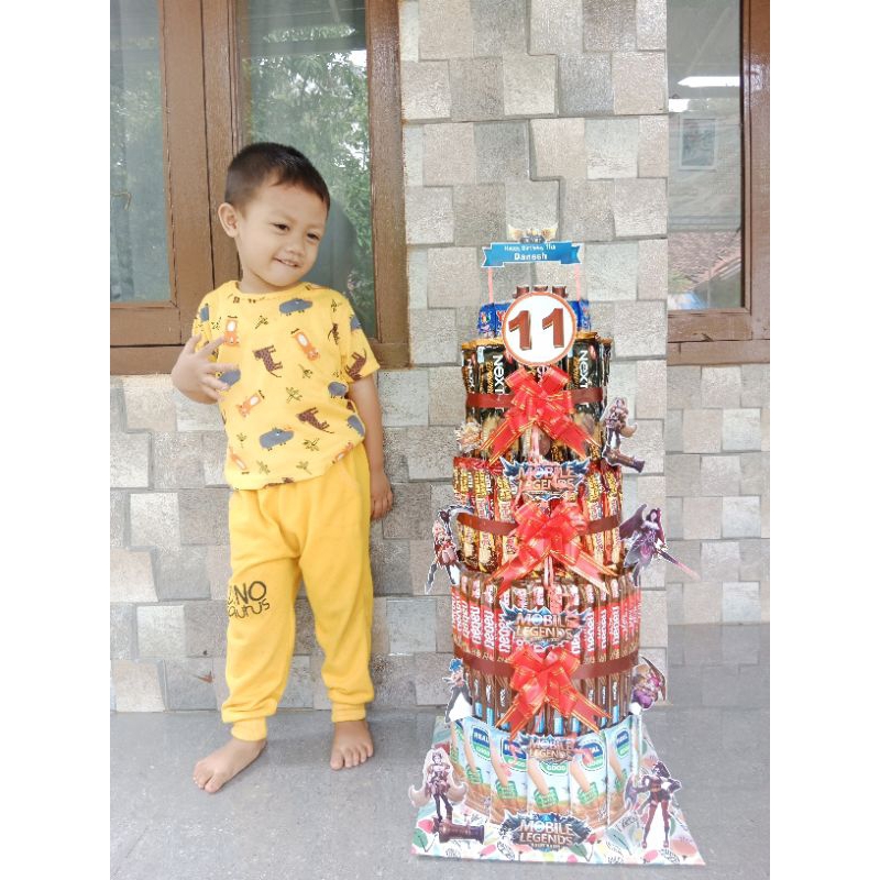 Jual Snack tower / snack susun ultah, khitan, syukuran, murah ...