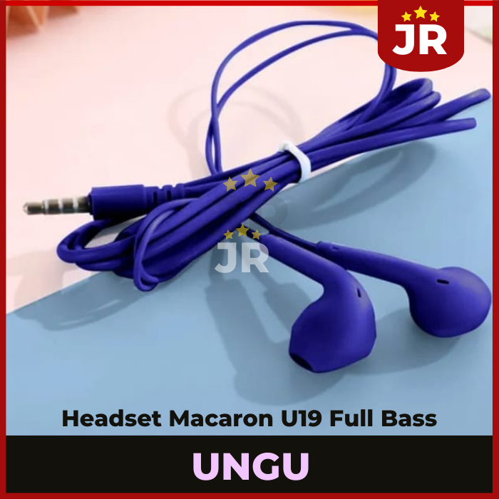 Jual Headset / Handsfree / Earphone Macaron U19 | Hedset / Hedshet ...