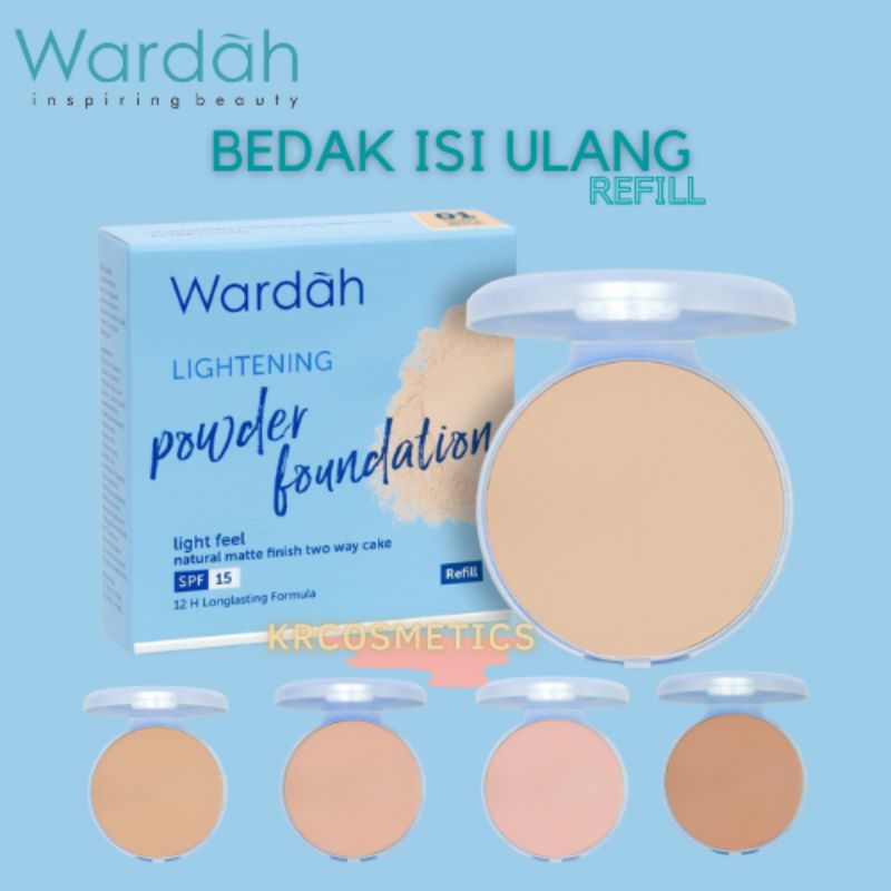 Jual Wardah PowderFoundation (Refil) | Shopee Indonesia