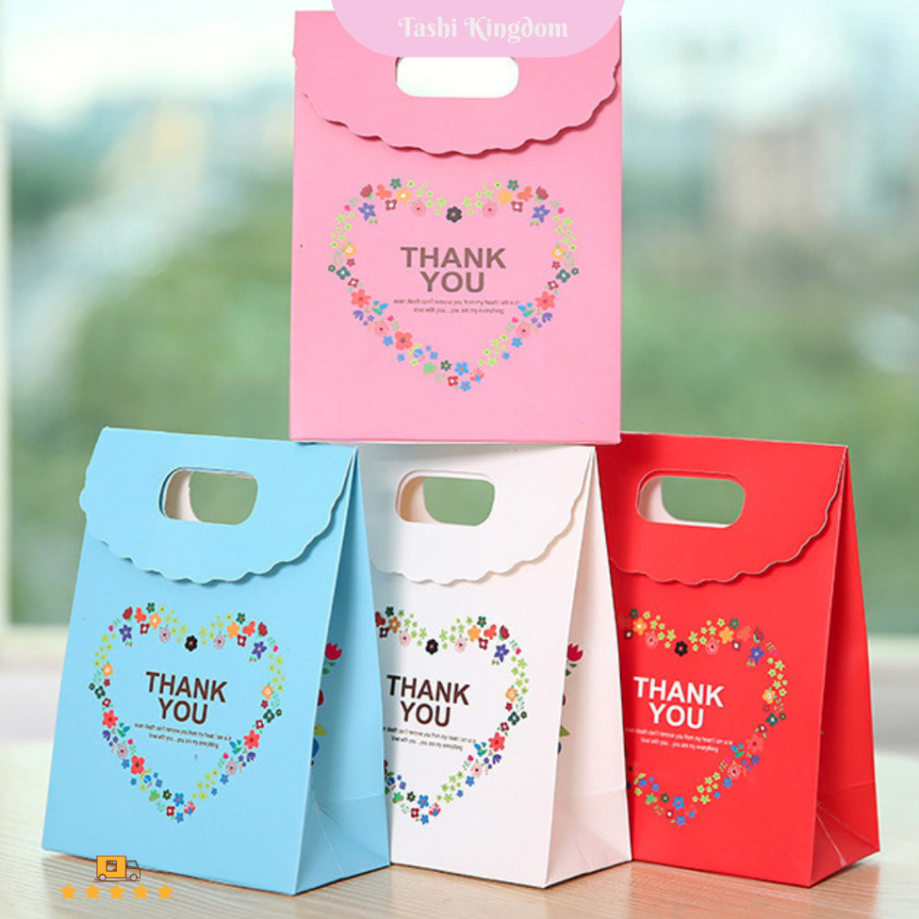 Jual Paperbag Giftbag thankyou / kantong kado bunga , tas kado ...