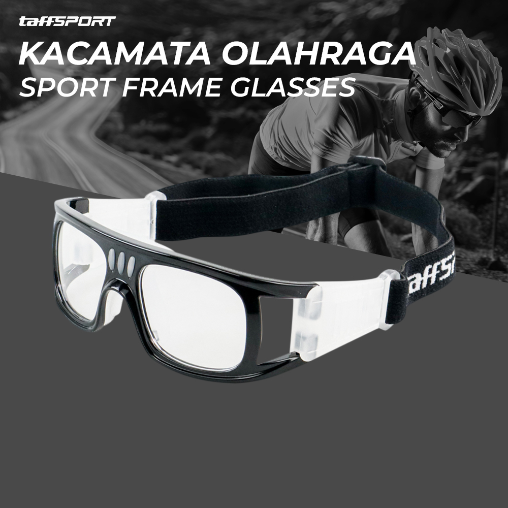 Jual Kacamata Olahraga Sport Frame Glasses - 9833 OMSECMBK | Shopee ...