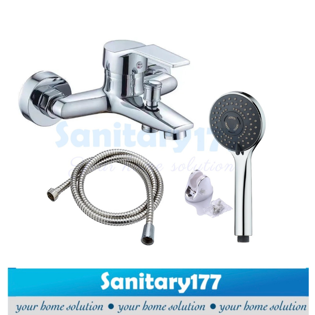 Jual Kran panas dingin bathtub murah s14a keran air mixer shower mandi ...