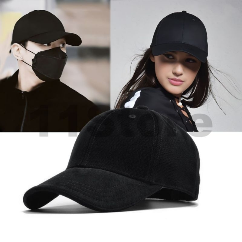 Jual QL Topi Baseball Polos Cakop Ring Besi Termurah Cewek Cowok Topi ...