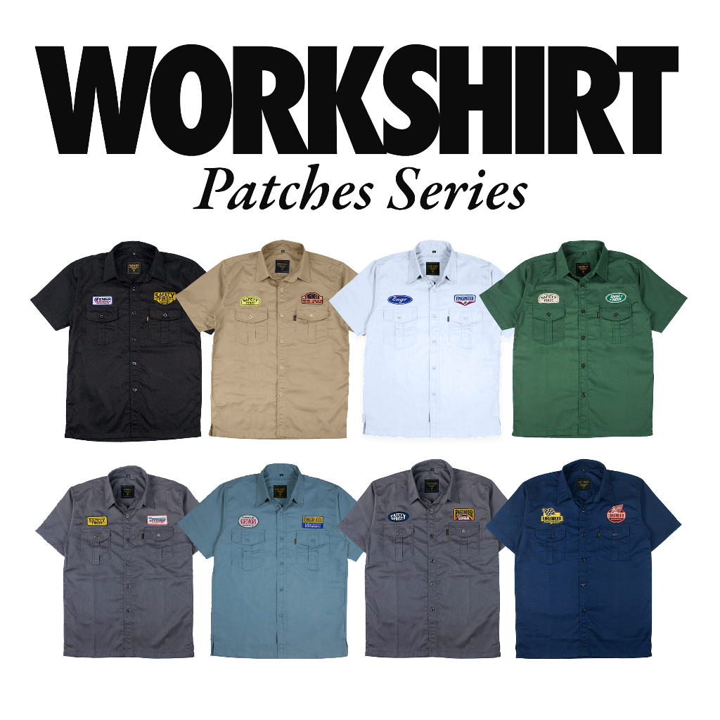 Jual Engineer Workwear - Workshirt - SERI KEMEJA PENDEK / Baju Kerja ...