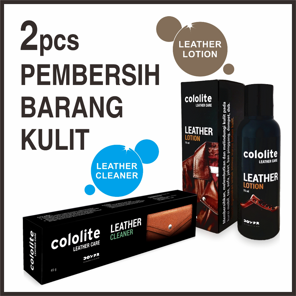 Jual Cololite Pembersih Barang Kulit (2 item) | Shopee Indonesia