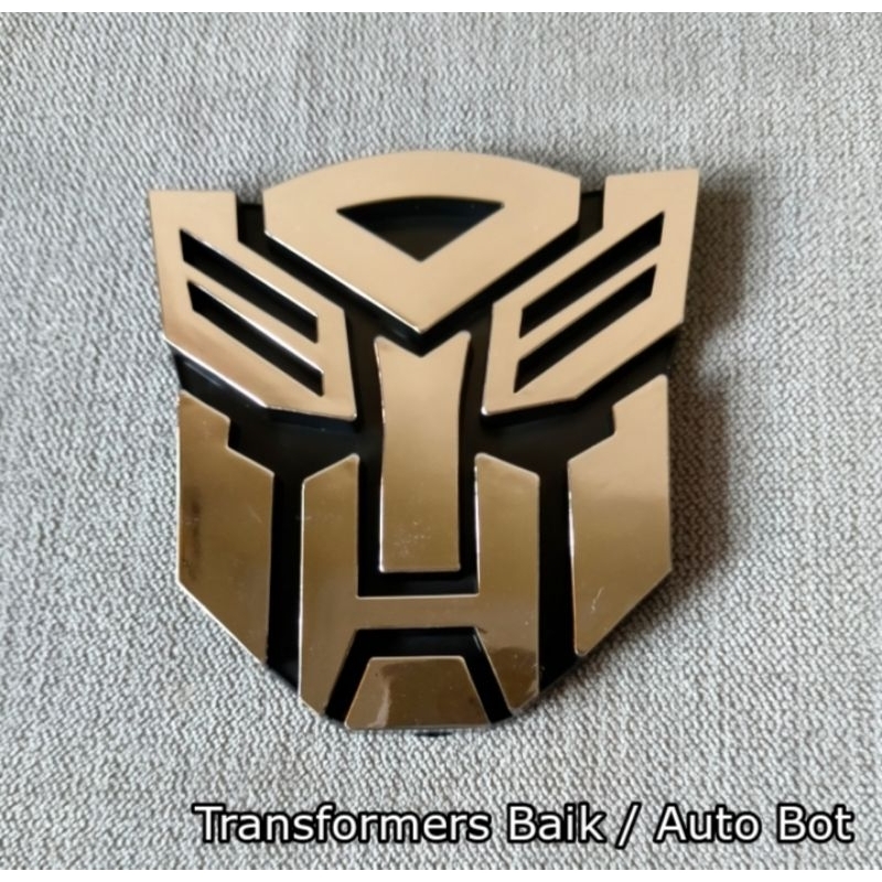 Jual Logo Emblem Transformers Autobot Robot Baik Auto Bot Variasi ...