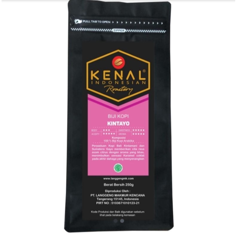 Jual Kenal coffee/kopi KINTAYO bean/ground | 100% Arabica 1000gr ...