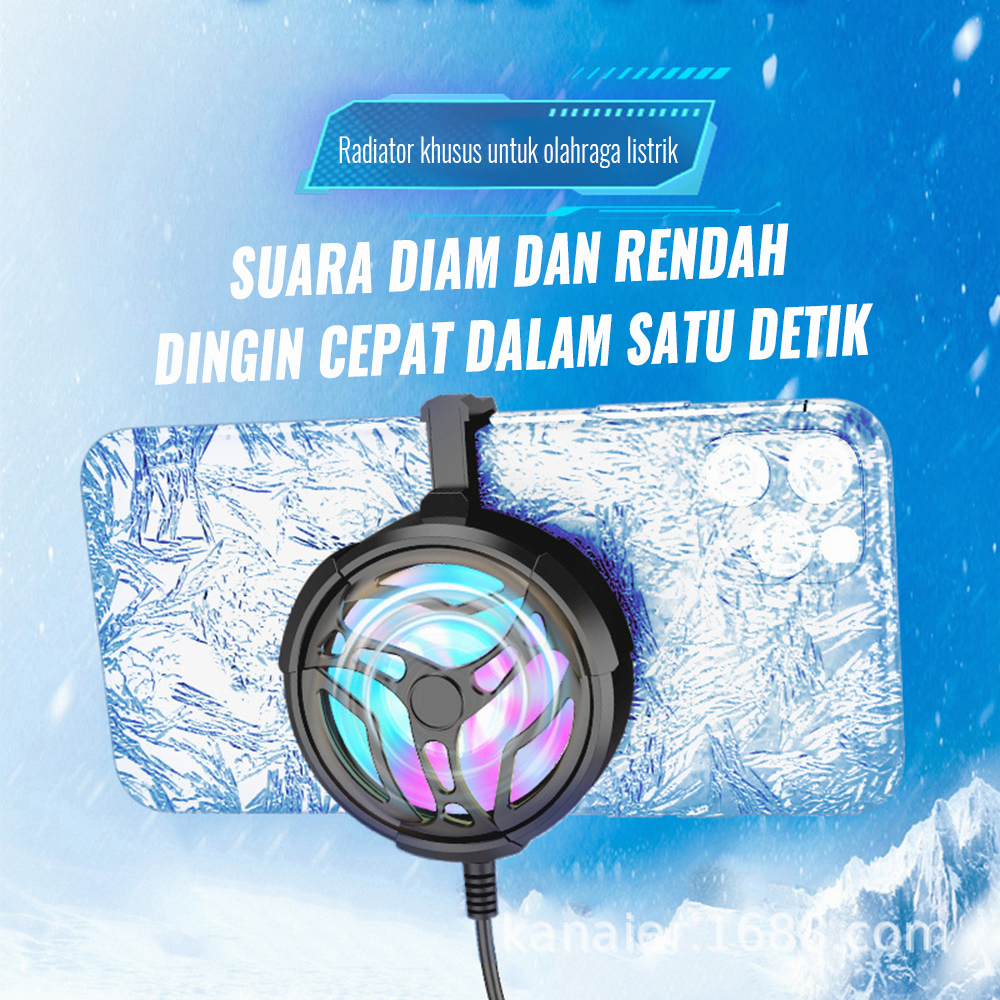 Jual Kipas Handphone Gaming Cooler AL01 Game Cepat Pendingin Dingin ...