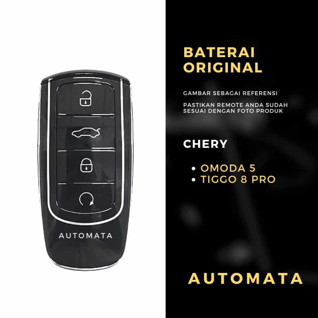 Jual Baterai Remote Kunci Chery Omoda 5 Tiggo 8 Pro Original Panasonic ...