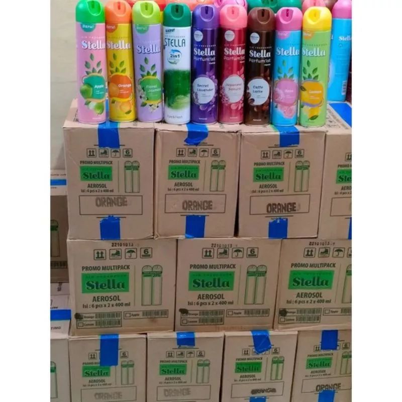 Jual 7201 Stella Aerosol Spray 200m Stella Air Refreshner Pengharum ...