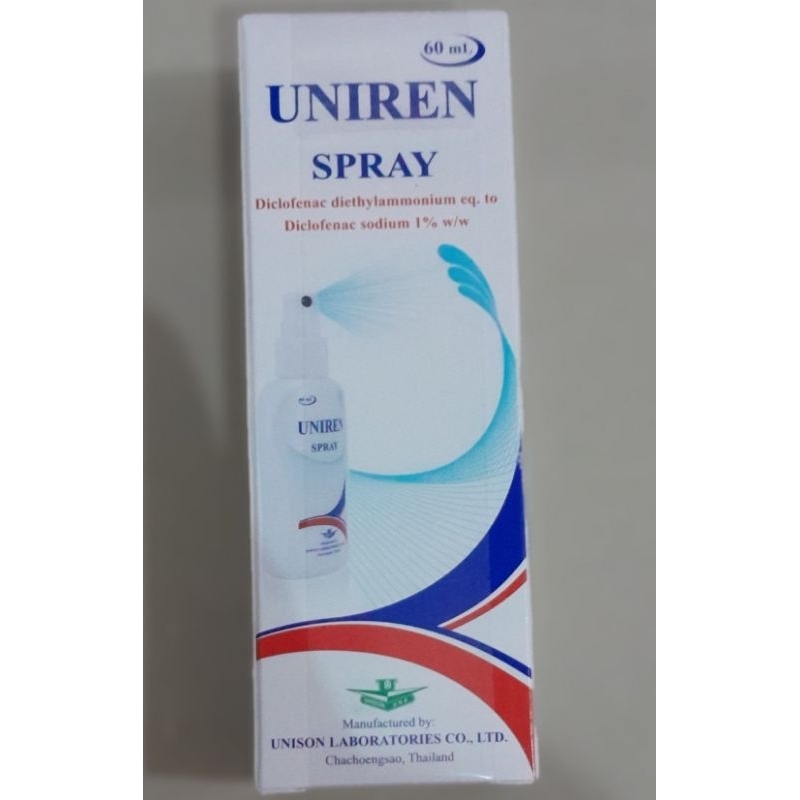 Jual Uniren spray 60 ml ORI THAILAND | Shopee Indonesia