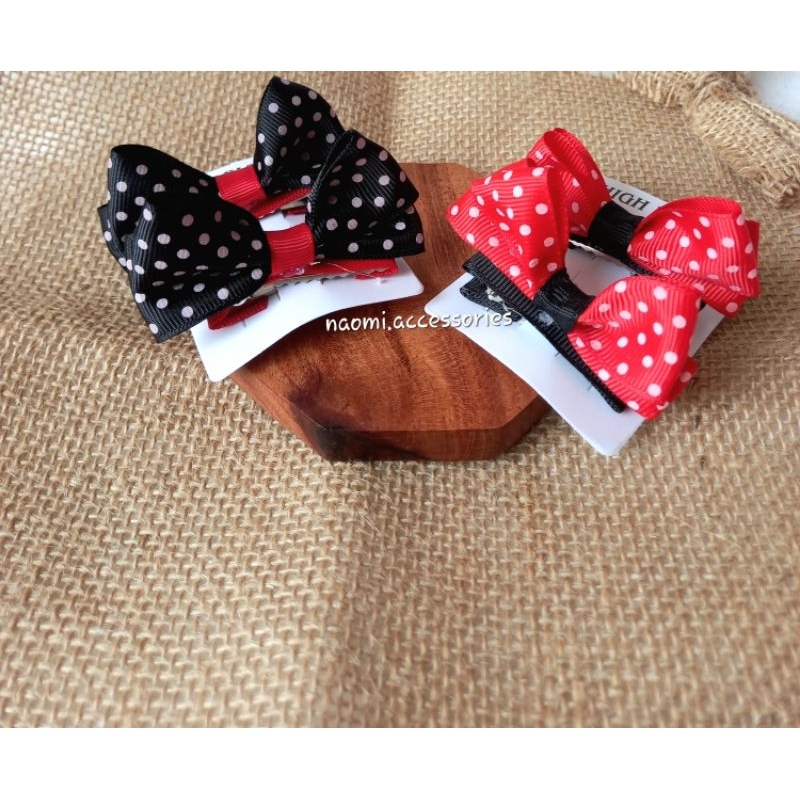Jual Jepit pita Mickey Mouse (small and big) | Shopee Indonesia