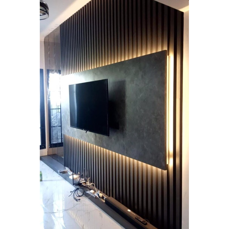 Jual BACKDROP TV | BACKDROP TV MURAH | BUFFET TV HPL | RAK TV HPL ...