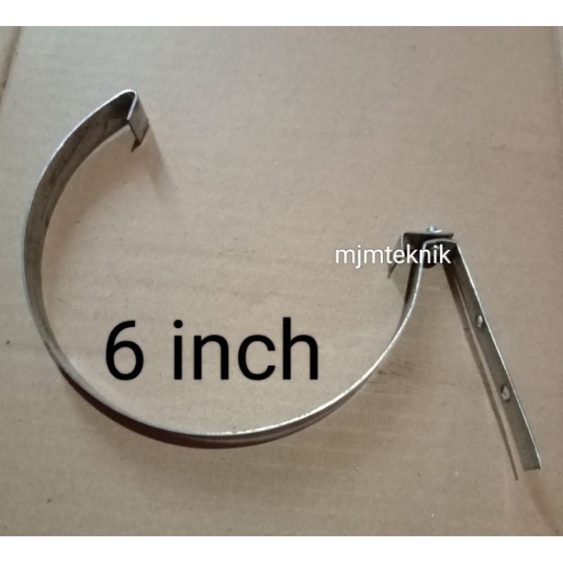 Jual klem talang air setengah lingkaran 6 inch | Shopee Indonesia