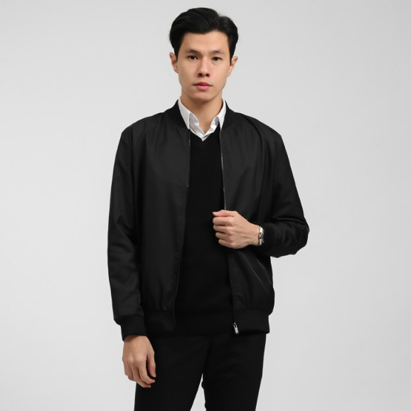 Jual Jaket Pria Bomber Taslan Waterproof Premium / Jacket Bomber Basic ...