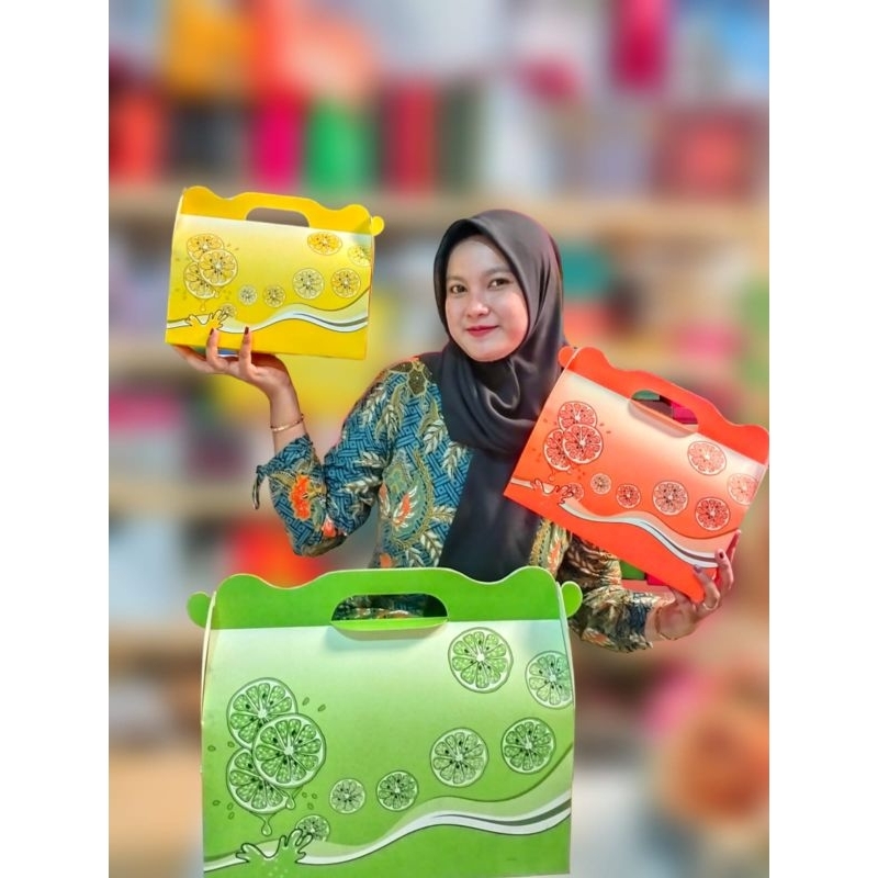 Jual Box Tenteng Motif / Box Tenteng Snack / Box tenteng baru / Box ...