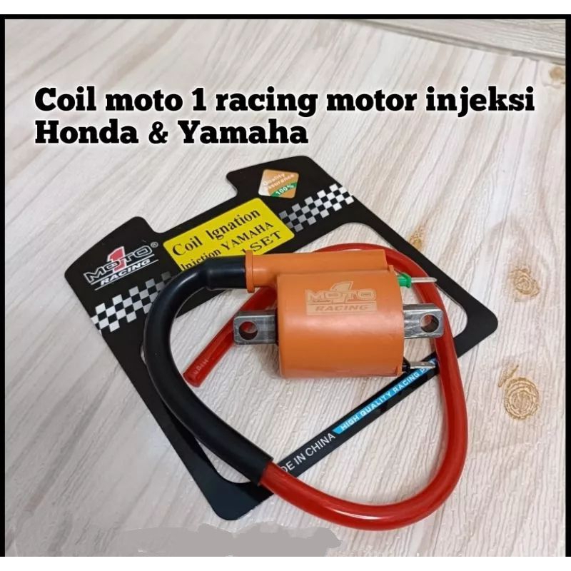 Jual Koil coil Moto 1 Racing Original untuk motor injeksi | Shopee ...