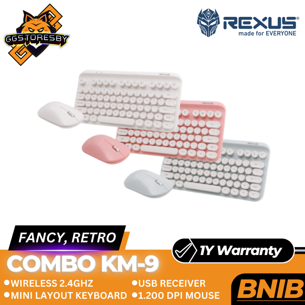 Jual Rexus Km9 Combo Wireless | Shopee Indonesia