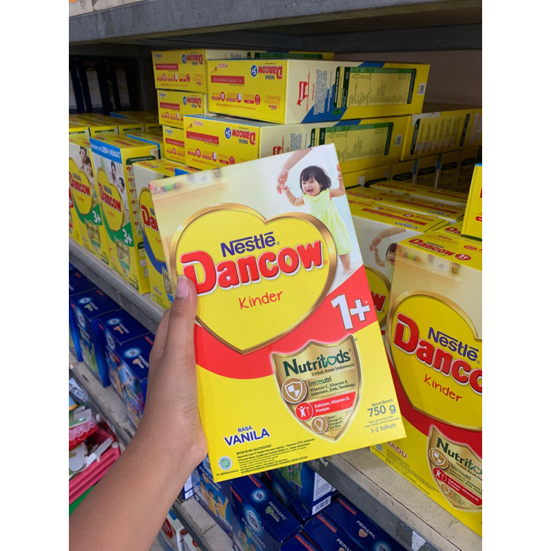 Jual DANCOW 1+ Vanilla Kemasan 750g | Shopee Indonesia