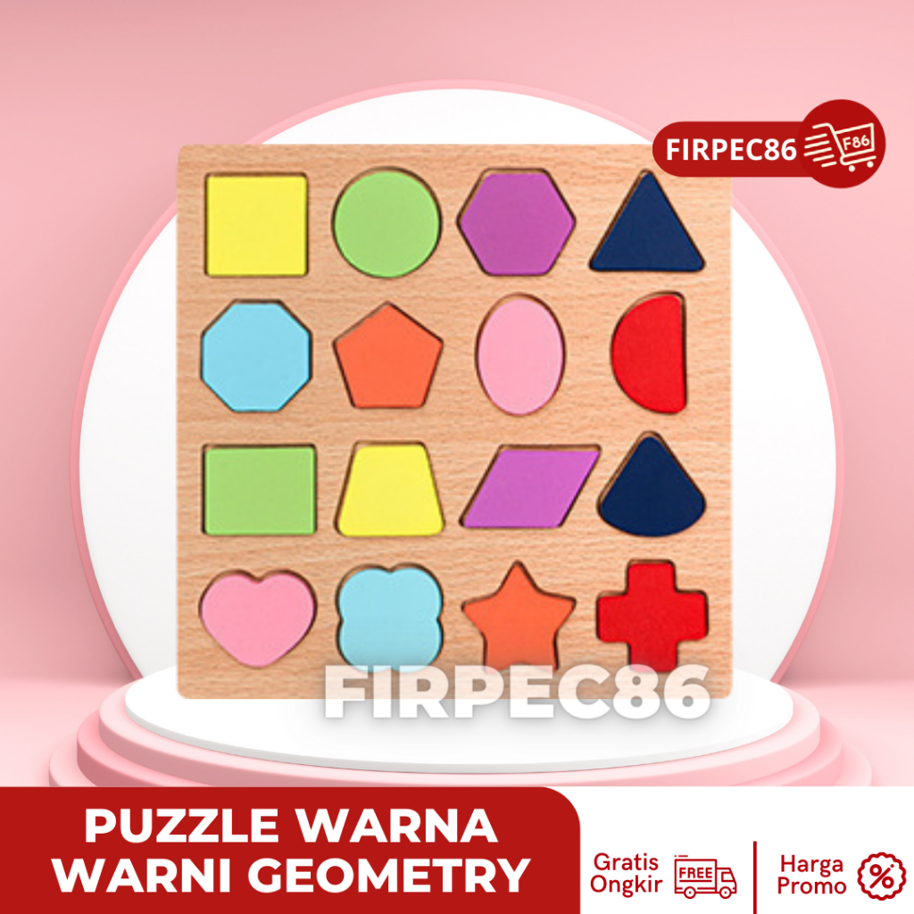 Jual Puzzle Huruf ABC And Number Murah Chunky Puzzle Anak / Puzzle Kayu ...