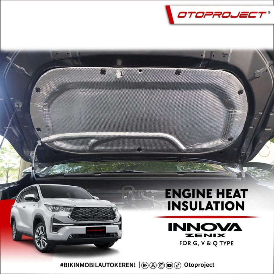 Jual Engine heat Insulation / Peredam Panas Mesin Mobil All New Innova ...