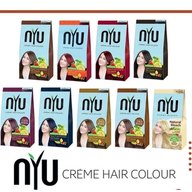 Jual NYU creme hair color | Shopee Indonesia