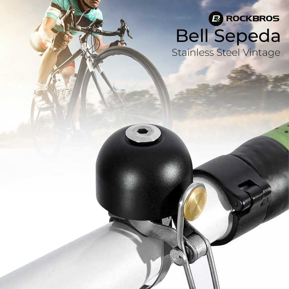 Jual Bell Sepeda Stainless Steel Vintage Rockbros | Shopee Indonesia