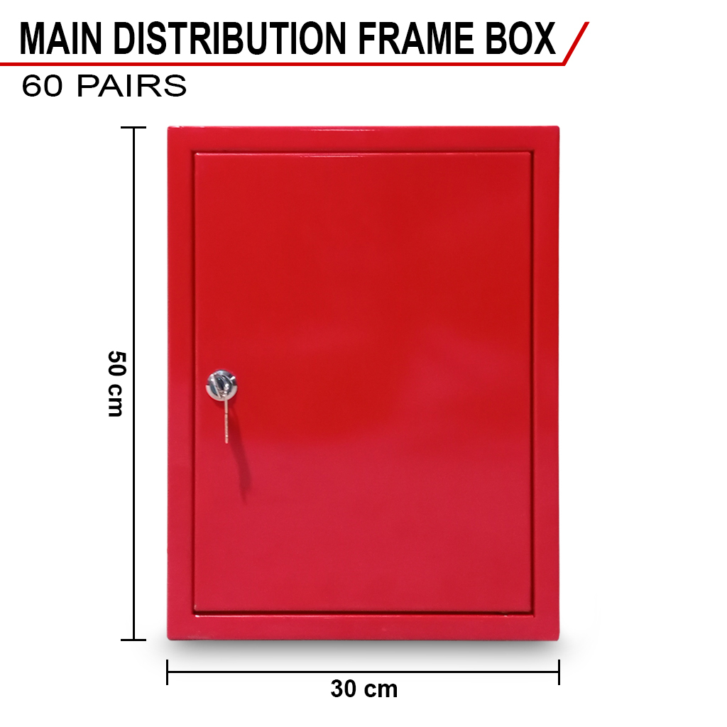 Jual Main Distribution Frame Box 60 Pair - 30 x 15 x 50 cm - Powder ...