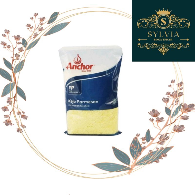 Jual Anchor cheese Parmesan grated Parmesan bubuk 50 gr, 100 gr, 250 gr ...