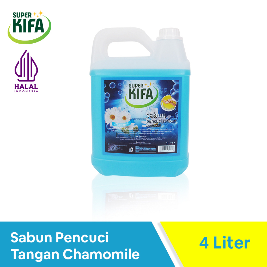 Jual Superkifa Dirigen Hand Soap Chamomile 4L - Sabun Cuci Tangan Wangi ...