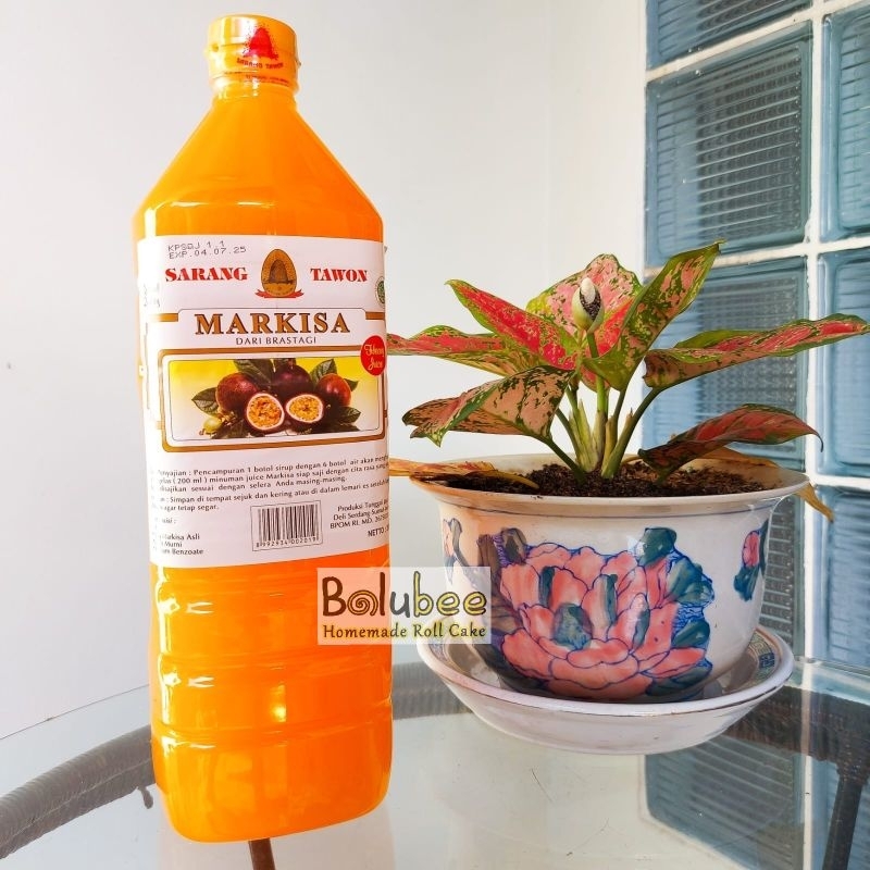 Jual Sirup Markisa Sarang Tawon 2 Liter Marquisa Juice Syrup Khusus ...