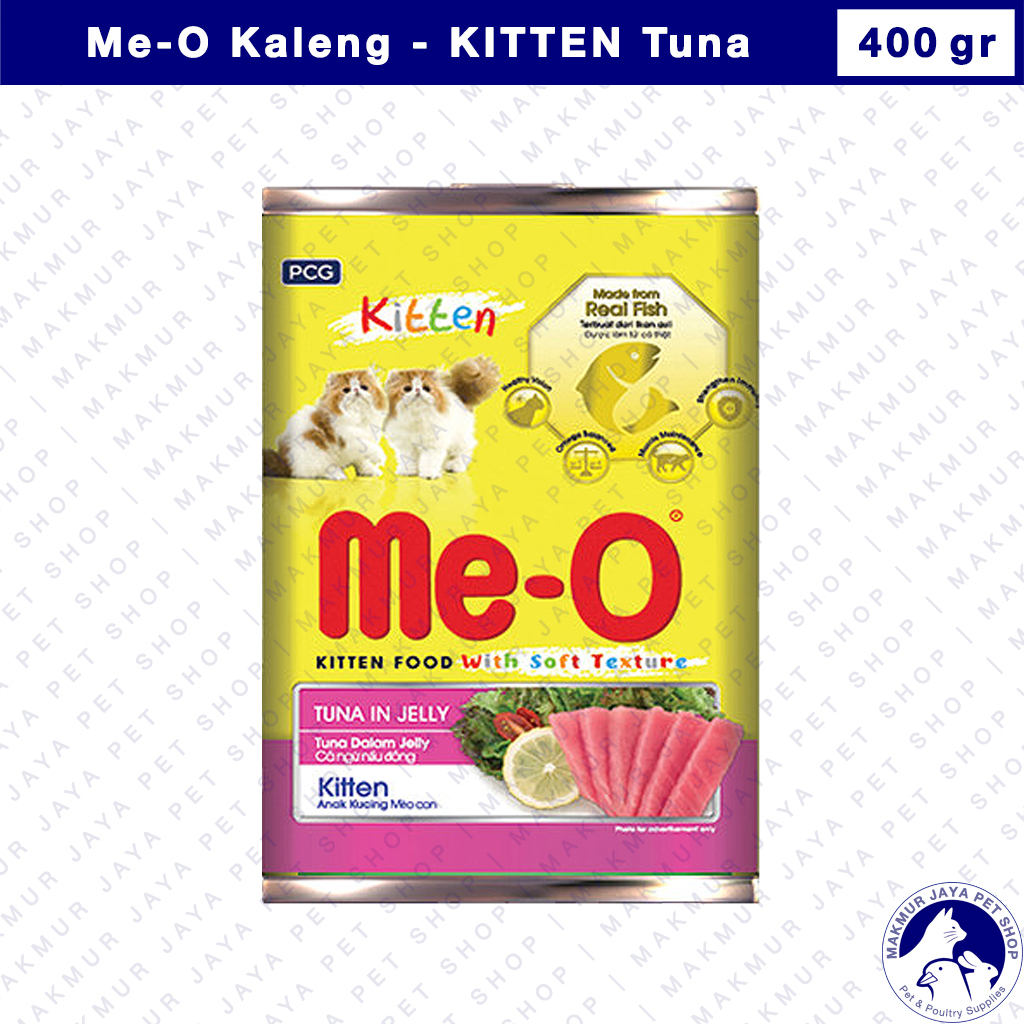 Jual MeO Me-O Kaleng 400gr / Wet Cat Food / Makanan Kucing Basah 400 ...